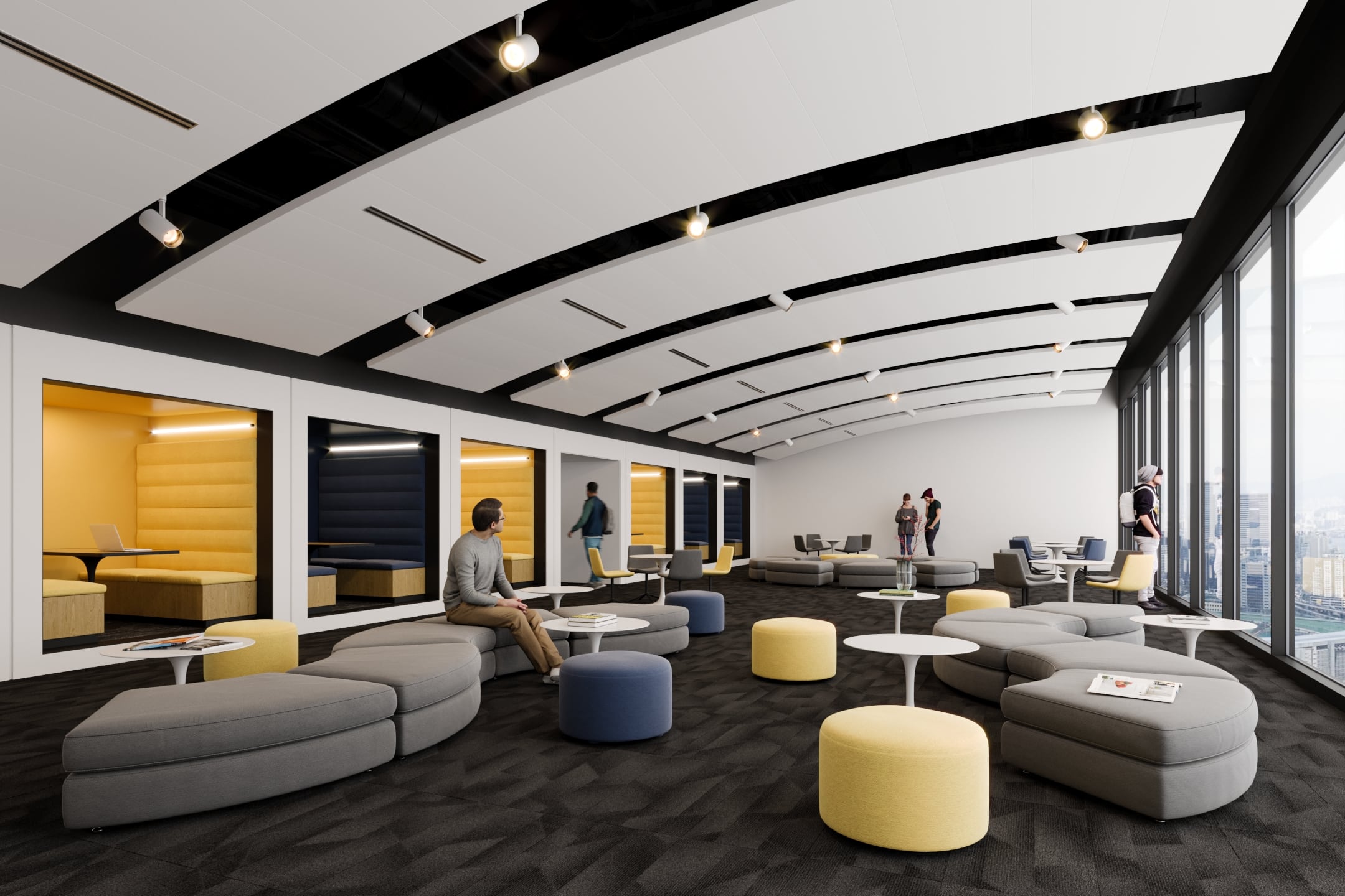 PANEL:Form Segmented Ceiling Panels - Maxxit Group