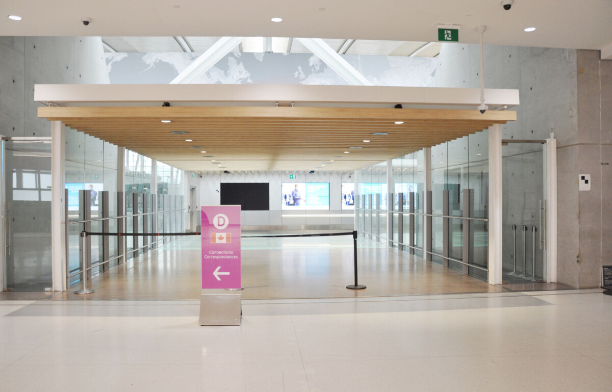 Toronto Pearson Airport, GTAA T1 Sectorization - Maxxit Group